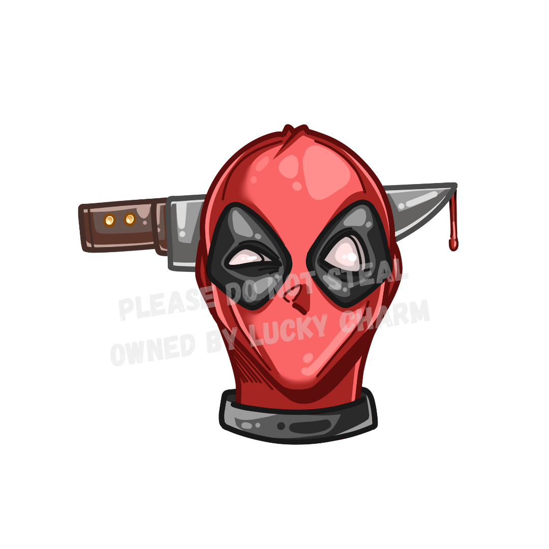 Deadpool Sticker – Lucky Charm`s Stickers
